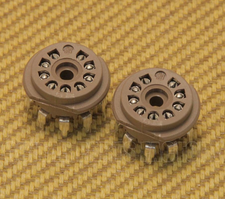 002-9167-049 Fender Amp Blues Deluxe 9 Pin PCB Mount Tube Sockets